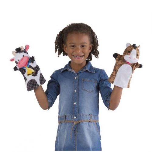 Melissa Doug Farm Animals Hand Puppet Set of 4 Gift Envy