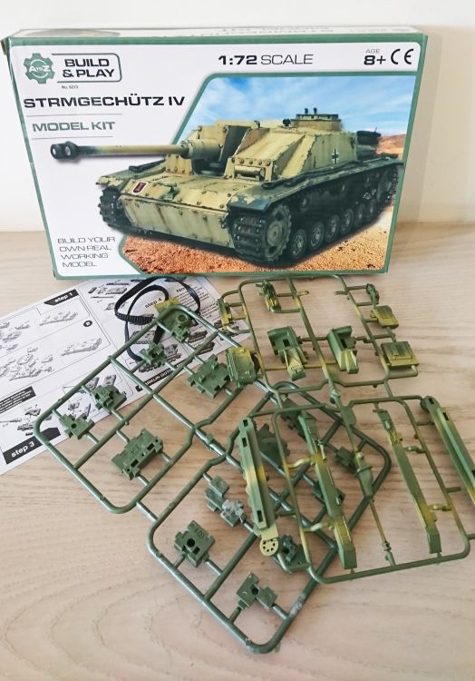 Strmgechutz IV Tank Model Kit Scale 1 72 Build Play Gift Envy